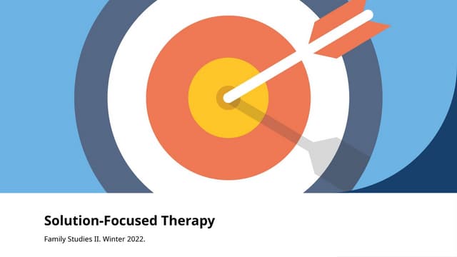 Solution-Focused Counseling: Advanced Techniques and Applications ...