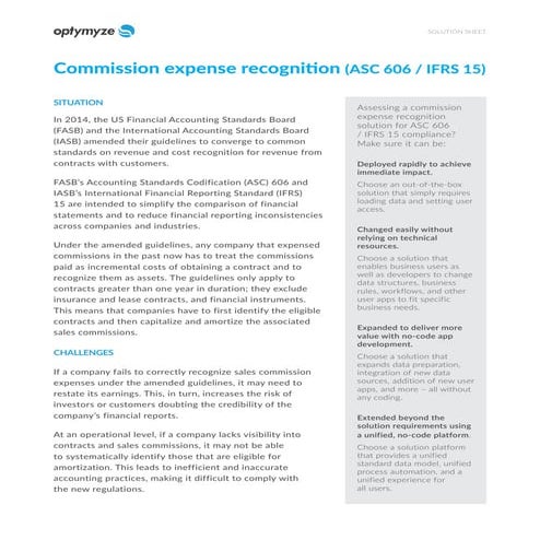 Commission expense recognition ASC 606 / IFRS 15 (2026) | PDF