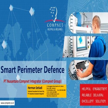 Solution smart perimeter defence | PPT