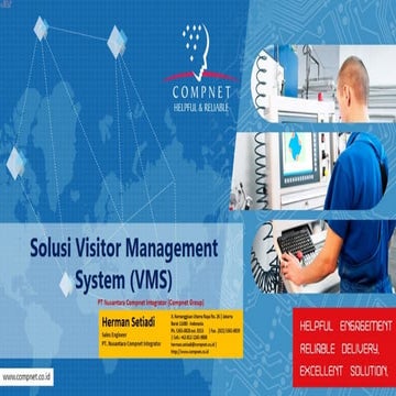 Solution smart visitor management system | PDF