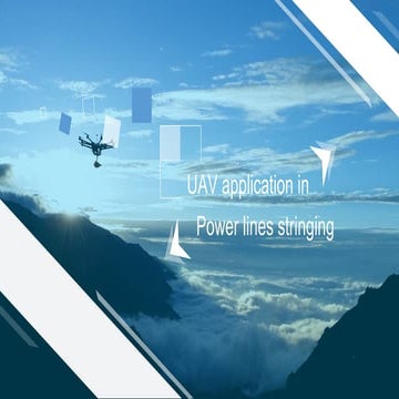 MMC UAV for Power line stringing | PPT