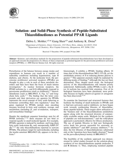 solid phase synthesis Presentation by komal | PPTX | Chemistry | Science