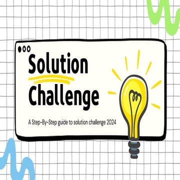 Google Solution Challenge Info Session 2023-24 | PPT