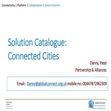 Solution (connected cities) | PPTX