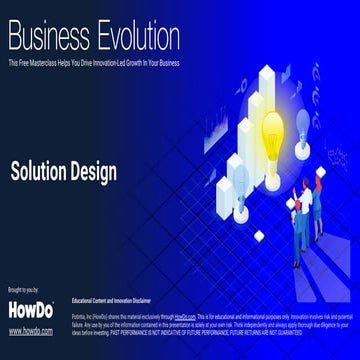 Solution Design - Step-by-Step Instructions to accelerate and derisk ...