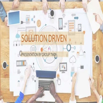 SOLUTION DRIVEN SKILLS | PPTX