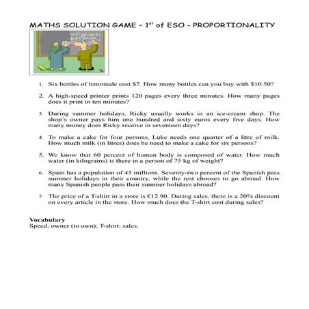 Solution game 3eso_-_equation_sheet_with_denominators | PDF