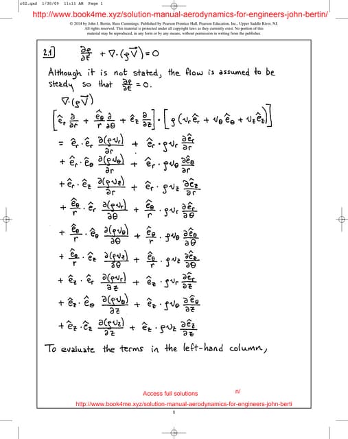 Solutions manual for fundamentals of aerodynamics 6th edition by ...