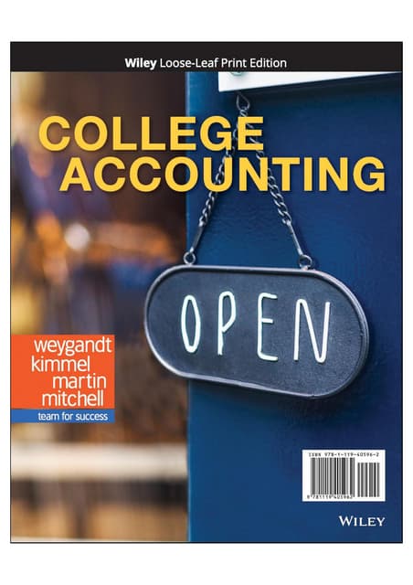 Solution manual for accounting principles 14th edition jerry j weygandt paul d kimmel jill e ...