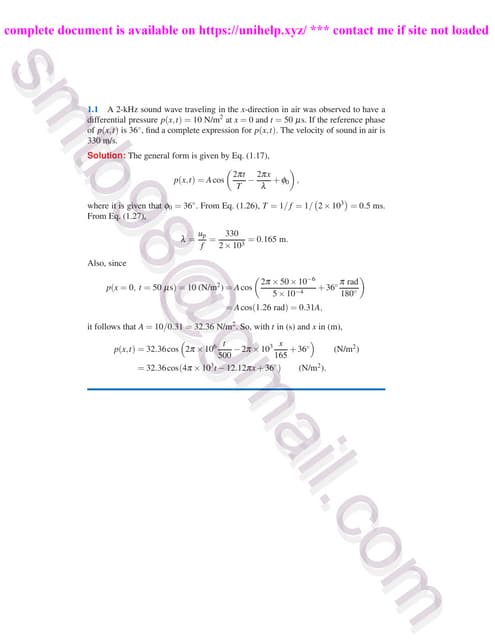 Solutions for Problems in "A First Course in the Finite Element Method ...