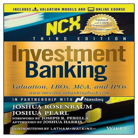 Solution manual for Investment Banking Valuation, LBOs, M&A, and IPOs ...