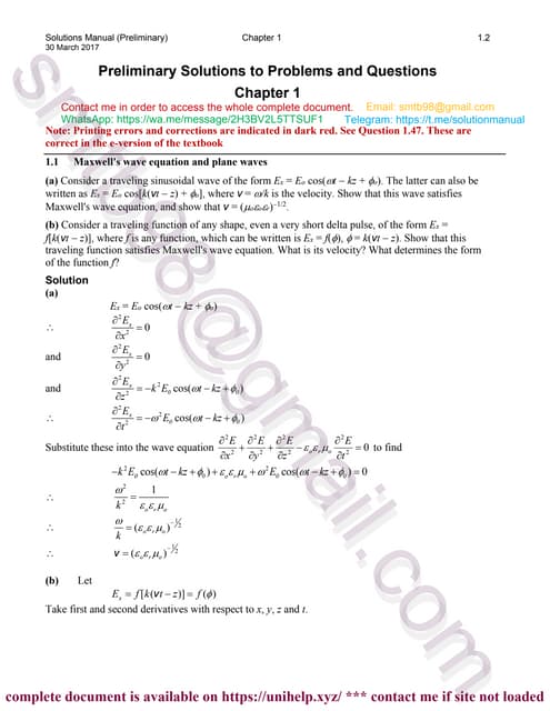 Solutions for Problems in System Dynamics, 4th Edition by Katsuhiko Ogata | PDF