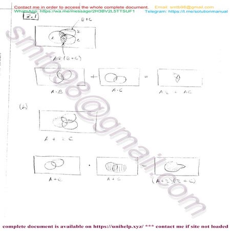 Solutions for Exercises in Probability and Random Processes, 2nd Edition by Therrien & Tummala | PDF