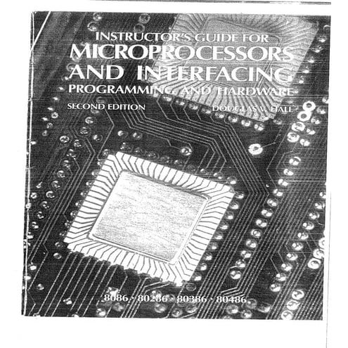 Solution manual_microprocessors_and_interfacing_-_d_v_hall | PDF