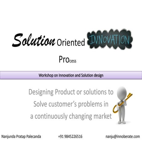 Solution oriented innovation process web (Innoberate.com) | PPT | Free ...