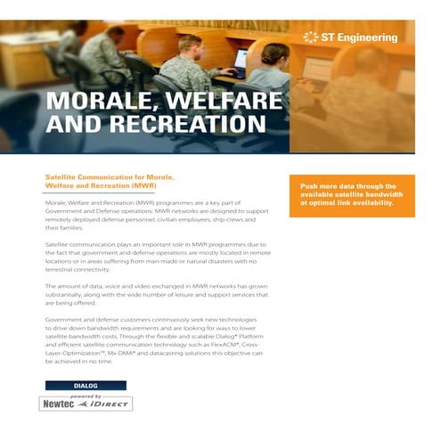 Morale, Welfare and Recreation | PDF