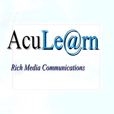 AcuLearn Solution | PPT