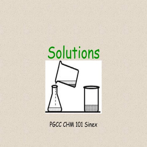 Solutions | PPT