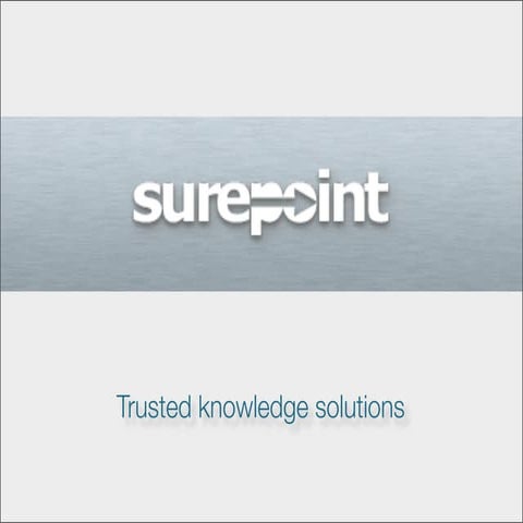 Surepoint solutions | PDF | Technology & Computing