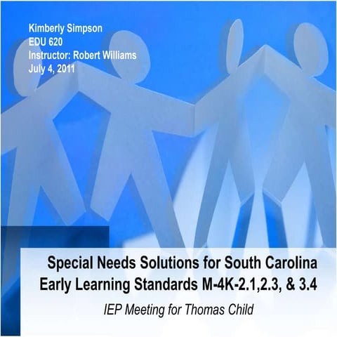 Solutions for-south-carolina-early-learning-standards