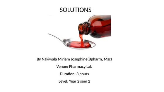 Herbal Drug Preparation - Different Dosage Forms | PPT