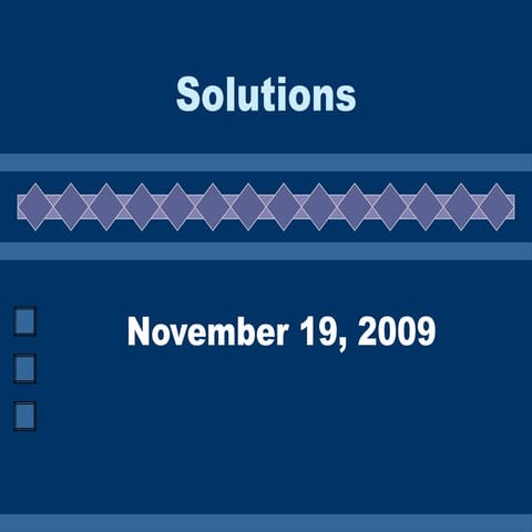Solutions | PPT