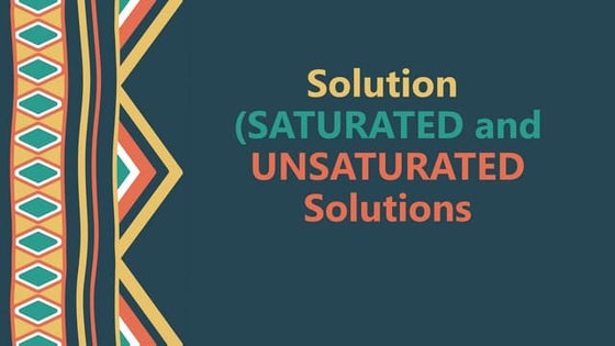 SCIENCE7:Types of Solutions | PPTX