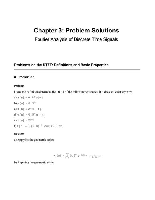 Computing Dft Using Matrix Method Ppt 2746