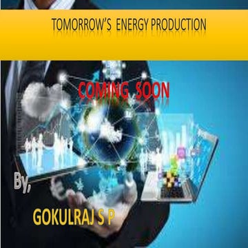 Innovative Solutions for energy crisis | PPTX