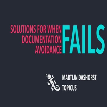 Solutions For When Documentation Fails Ppt 3186