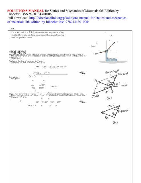 Solution 2 3_8_bar_with_a_hole | PDF