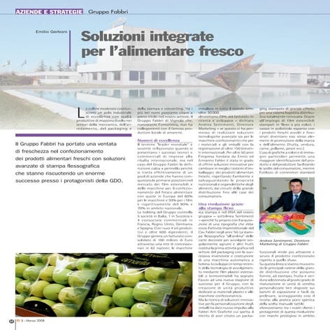 Soluzioni integrate per il packaging alimentare | PDF