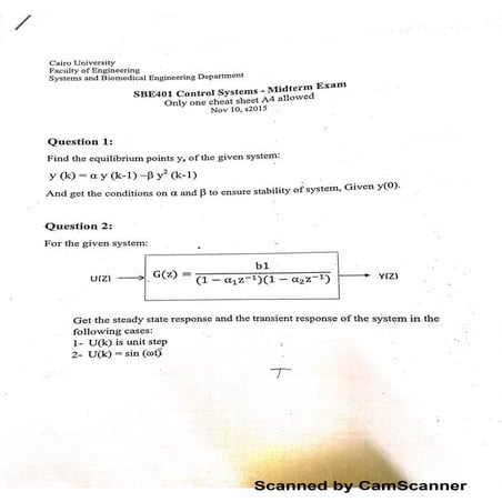 control Solved exams | PDF | Law