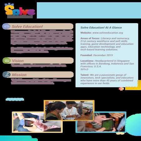 Solve Education! Five Pagers | PDF