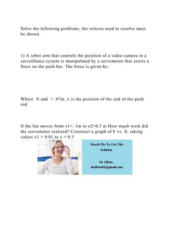 Solve for x Also draw the solution1. X – 4 3 .docx