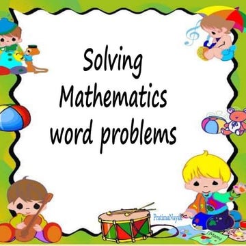 Solving addition word problem knowing key words | PPTX