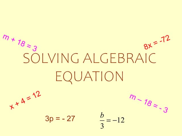 Properties of equality | PPTX
