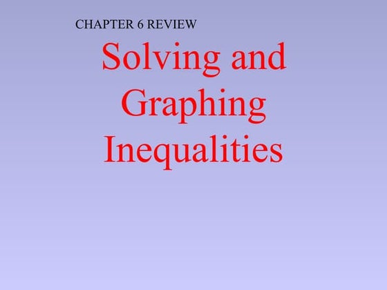 A25-7 Quadratic Inequalities | PPT | 3-D Graphics | Computer Software ...