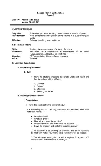 Solving problem involving temperature | DOCX | Weather | Science