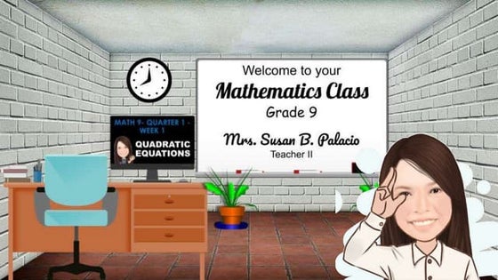 Quadratic Equation Completing Squareppt