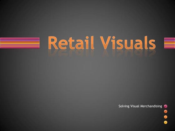 Visual merchandising project | PDF