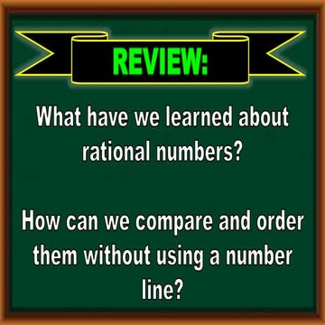 Solving word problems (Rational Number) | PPTX