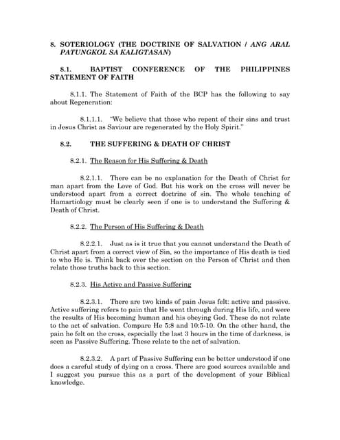 BCP Statement of Faith English | PDF | Christianity | Religion ...