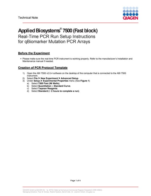 Abi 7500-2.0.3 | PDF | Chemistry | Science