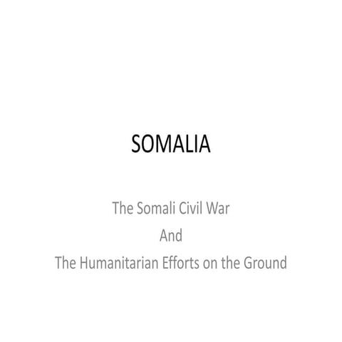 Somalia | PPTX