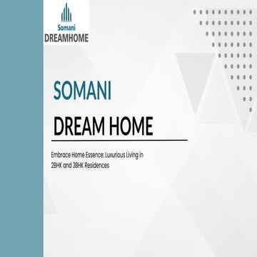 embrance Luxury Living Embrance The Essence Of home here 2bhk 3bhk | PPT