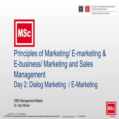Dialog Marketing with Digital Media | PPTX | Marketing and Advertising ...