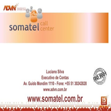 Software Somatel CRM Call center | PPSX