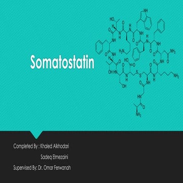 Somatostatin | PPTX