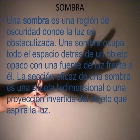 Sombra | PPTX